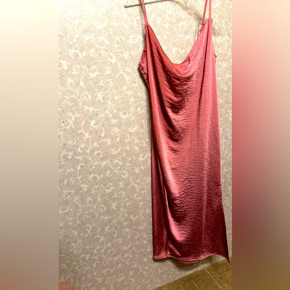 Dresses | A Long Dress With A Slit On Left Thigh | Poshmark
